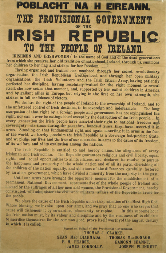 The 1916 Proclamation in Japanese | Ireland.ie