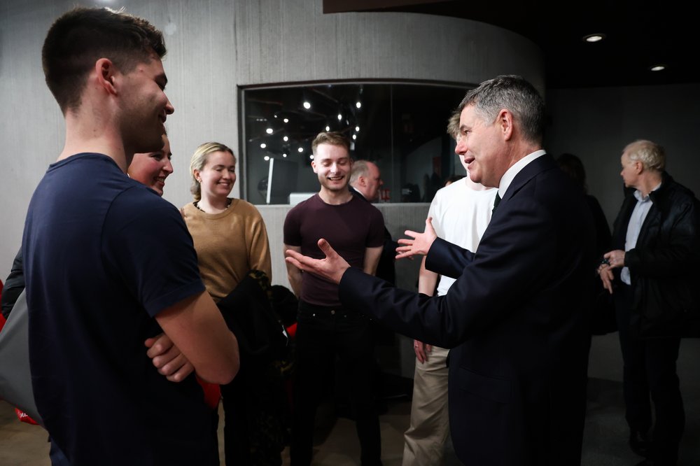 Minister Paschal Donohoe visits Paris for St Patrick's Day | Ireland.ie