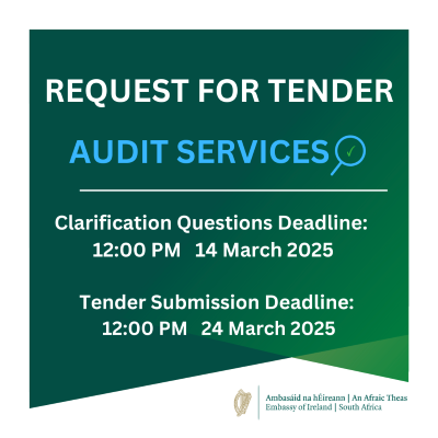 Request for Tender - Audit Services | Ireland.ie