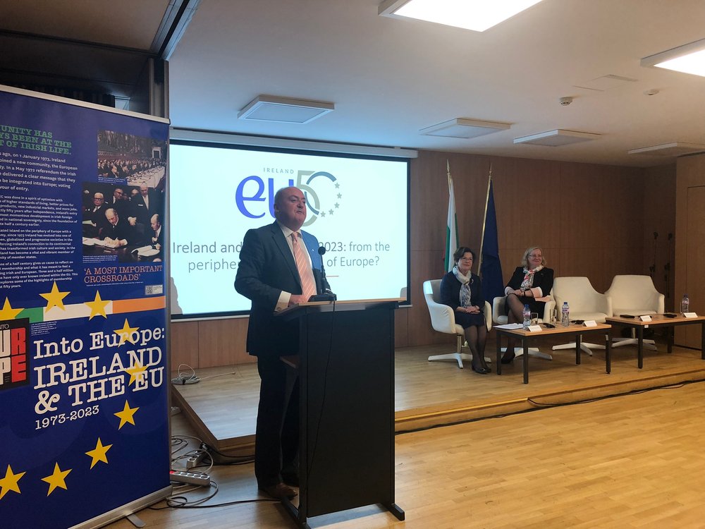 The Embassy of Ireland hosts an EU-Ireland 50th Anniversary Event ...