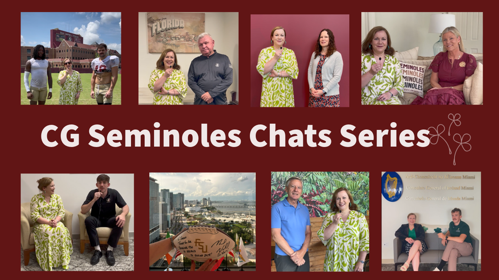 CG Seminoles Chats Series: Clips with Tips for Visitors to Dublin for ...