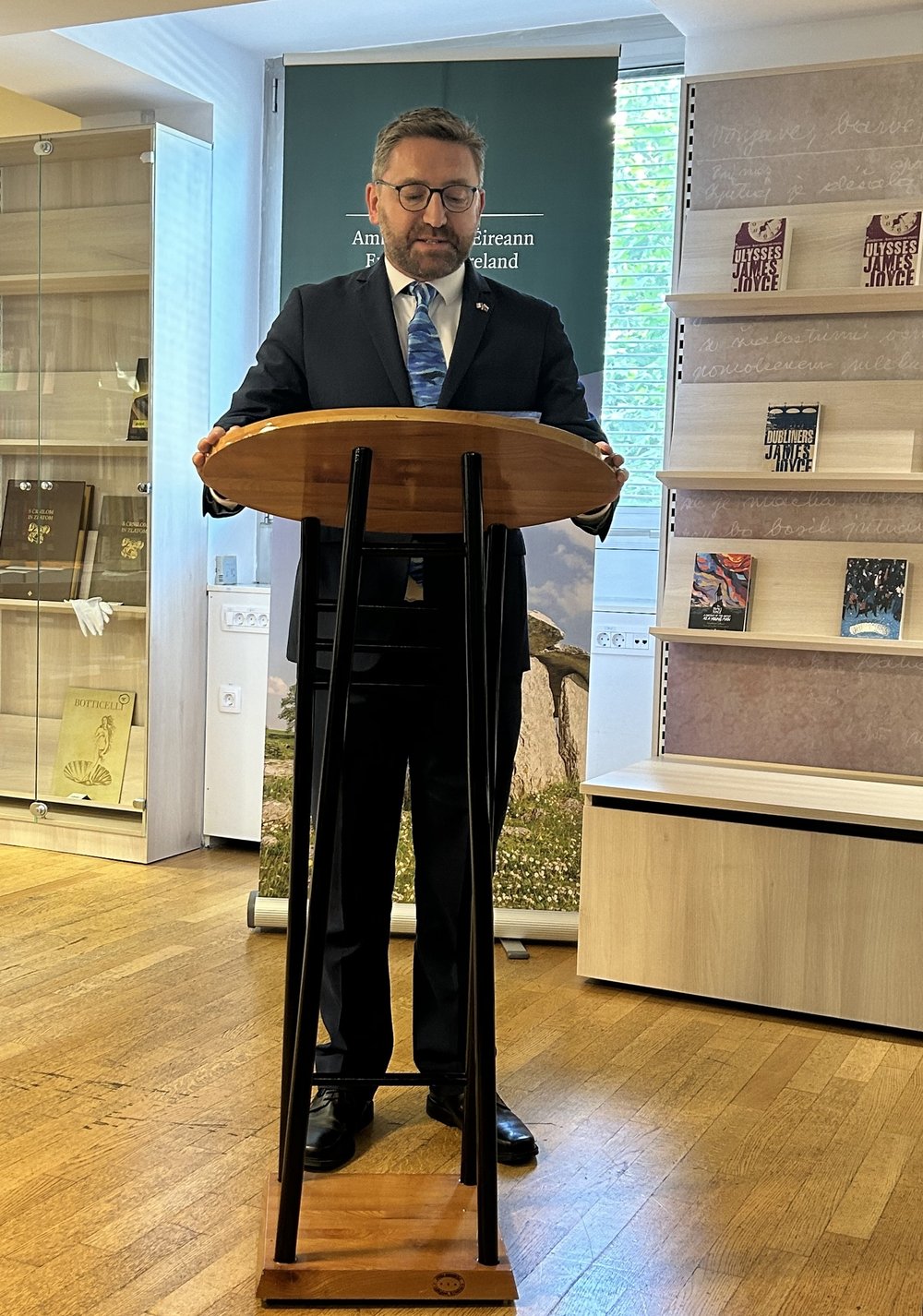 James Joyce in Knjigarna Konzorcij | Ireland.ie