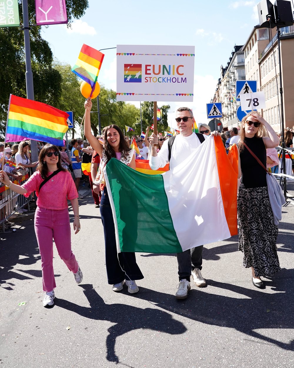Embassy Stockholm join EUNIC at Pride 2025 | Ireland.ie