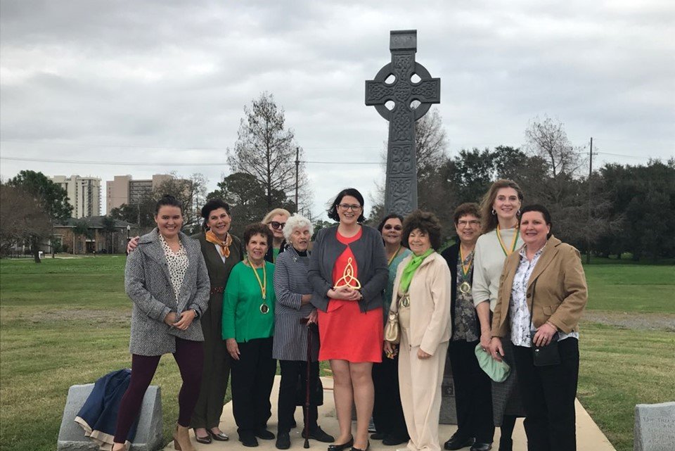 Consul General visited the Hibernian Memorial Park in New Orleans, LA ...