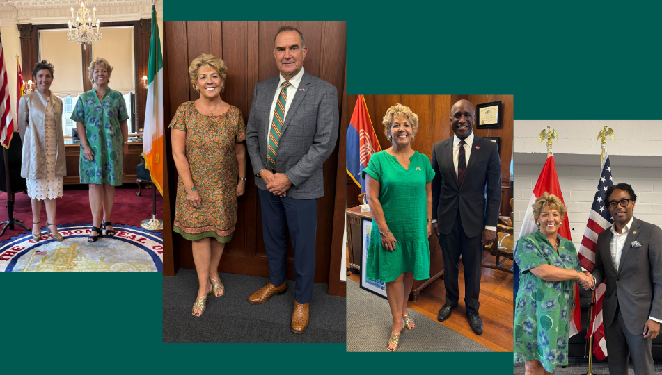 Ambassador Geraldine Byrne Nason visits Missouri | Ireland.ie