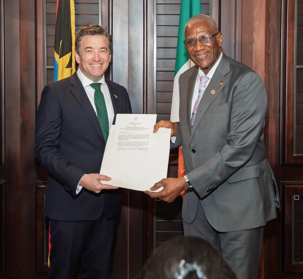 New Irish Ambassador to Antigua & Barbuda | Ireland.ie