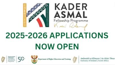 Study in Ireland: Applications Open For Kader Asmal Fellowship ...