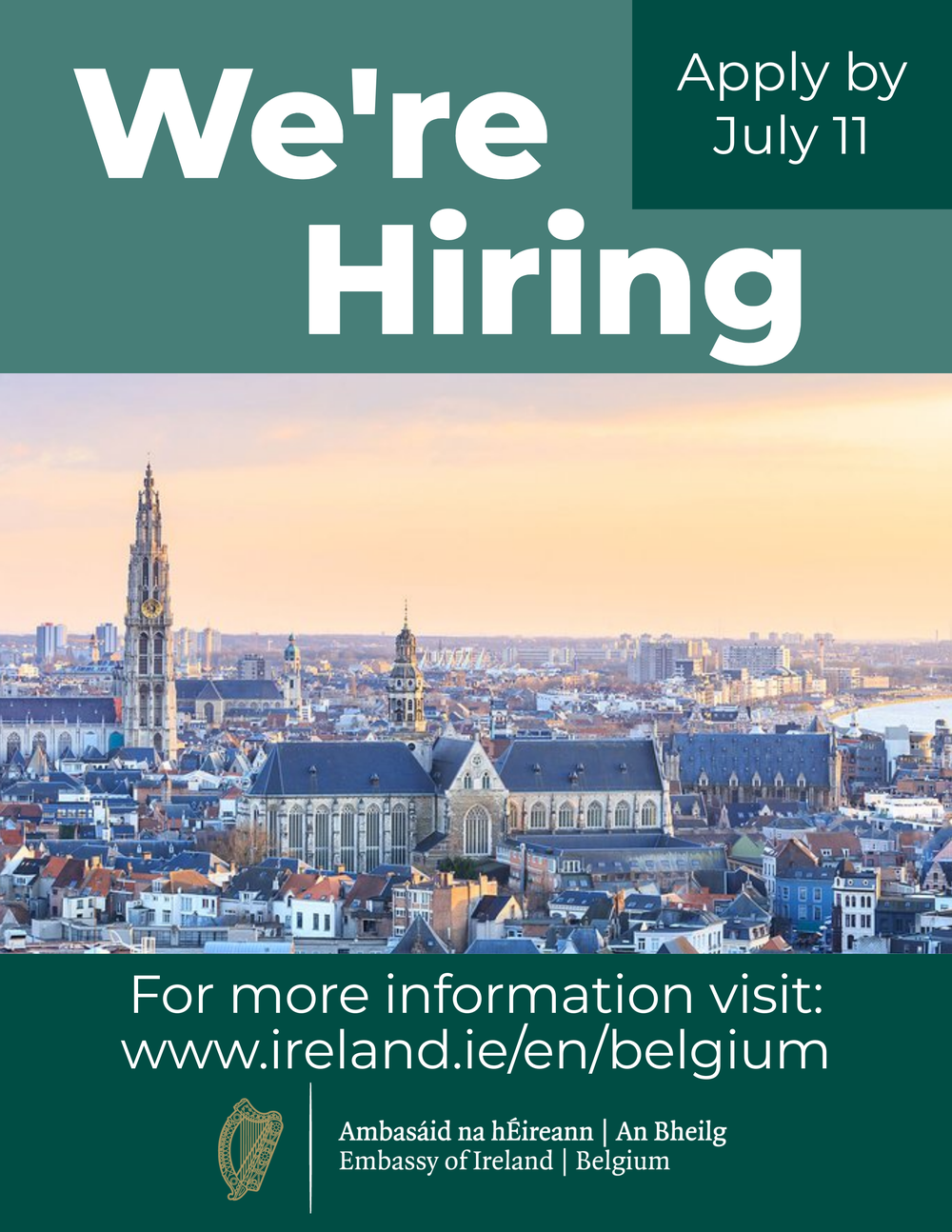 We're Hiring | Ireland.ie