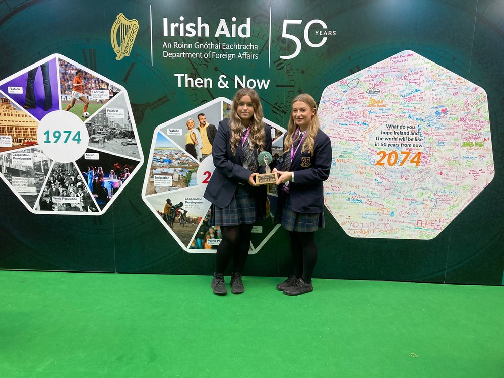 Students learn about Irish Aid at BT Young Scientist | Ireland.ie