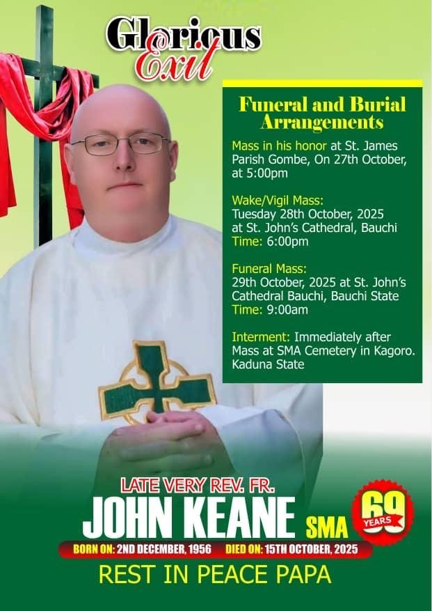 Remembering Rev Fr John Keane SMA | Ireland.ie